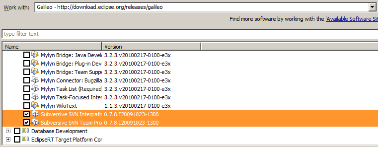 บันทึกการเรียนรู้: การใช้ Subversion กับ eclipse-galileo ด้วย google ...