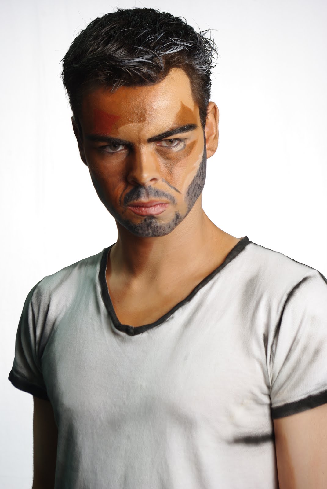 Devon's Makeup & Hair Blog: Scanner Darkly, Model- Jameson Parker