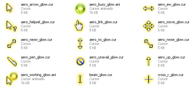 Fede´s blog: Pack de Cursores Aero Colors