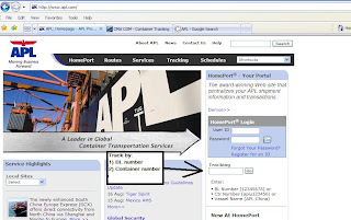 ALL ABOUT LOGISTICS: Website Tracking - APL