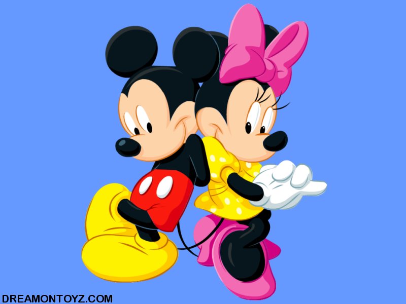 FREE Cartoon Graphics / Pics / Gifs / Photographs: Mickey and Minnie ...