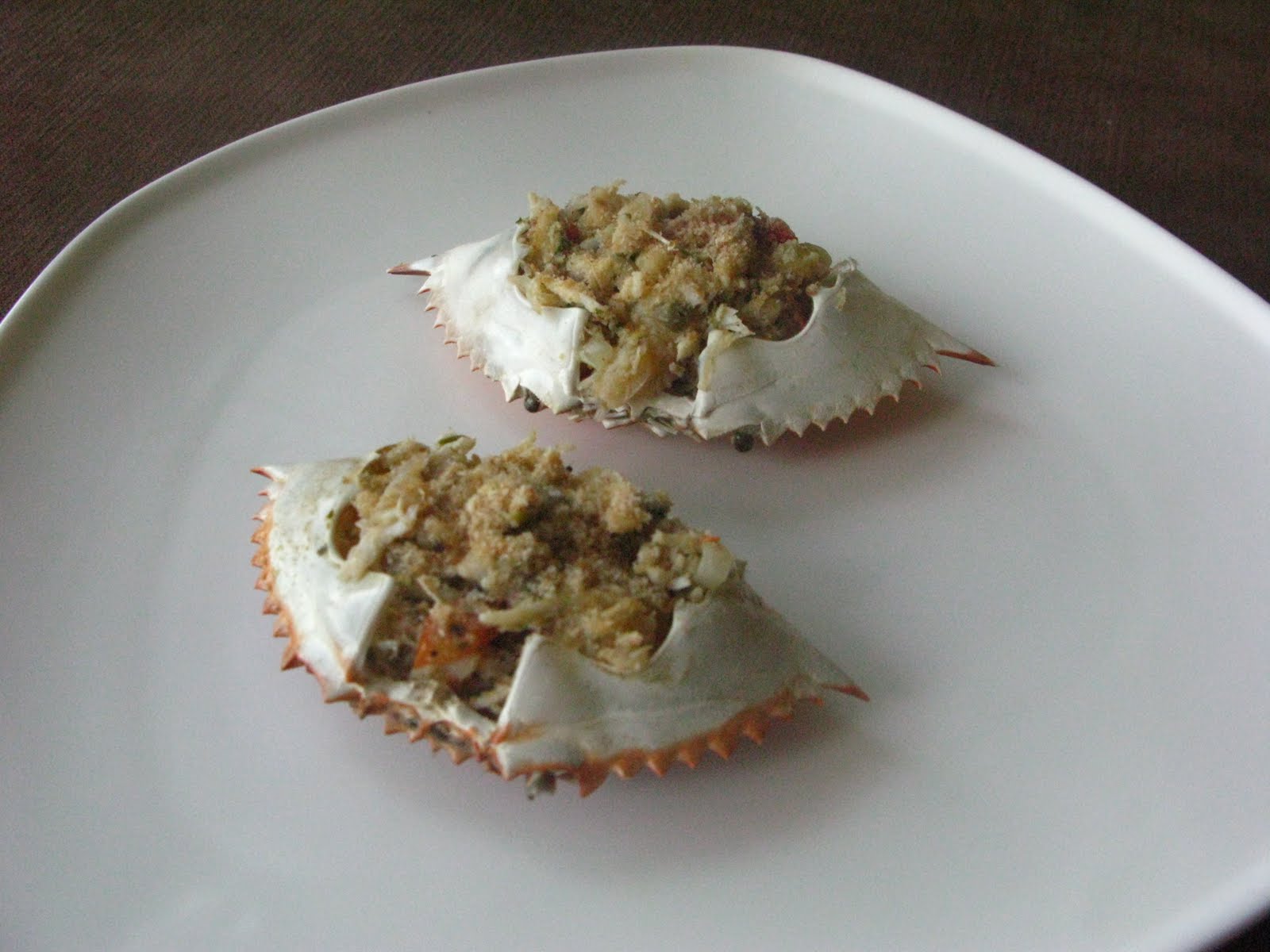 The World of Senses: Jaiba Rellena (stuffed crab)