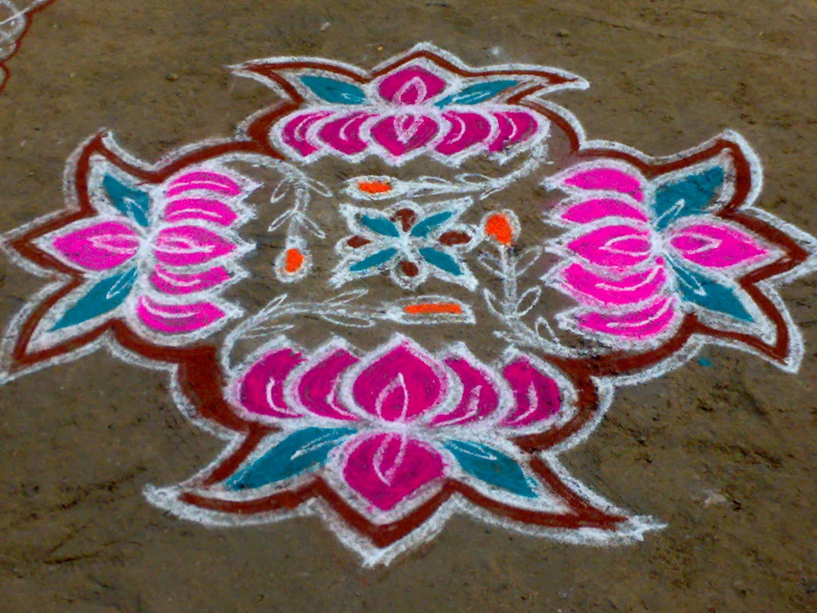 CREATIVE HALL: lotus kolam