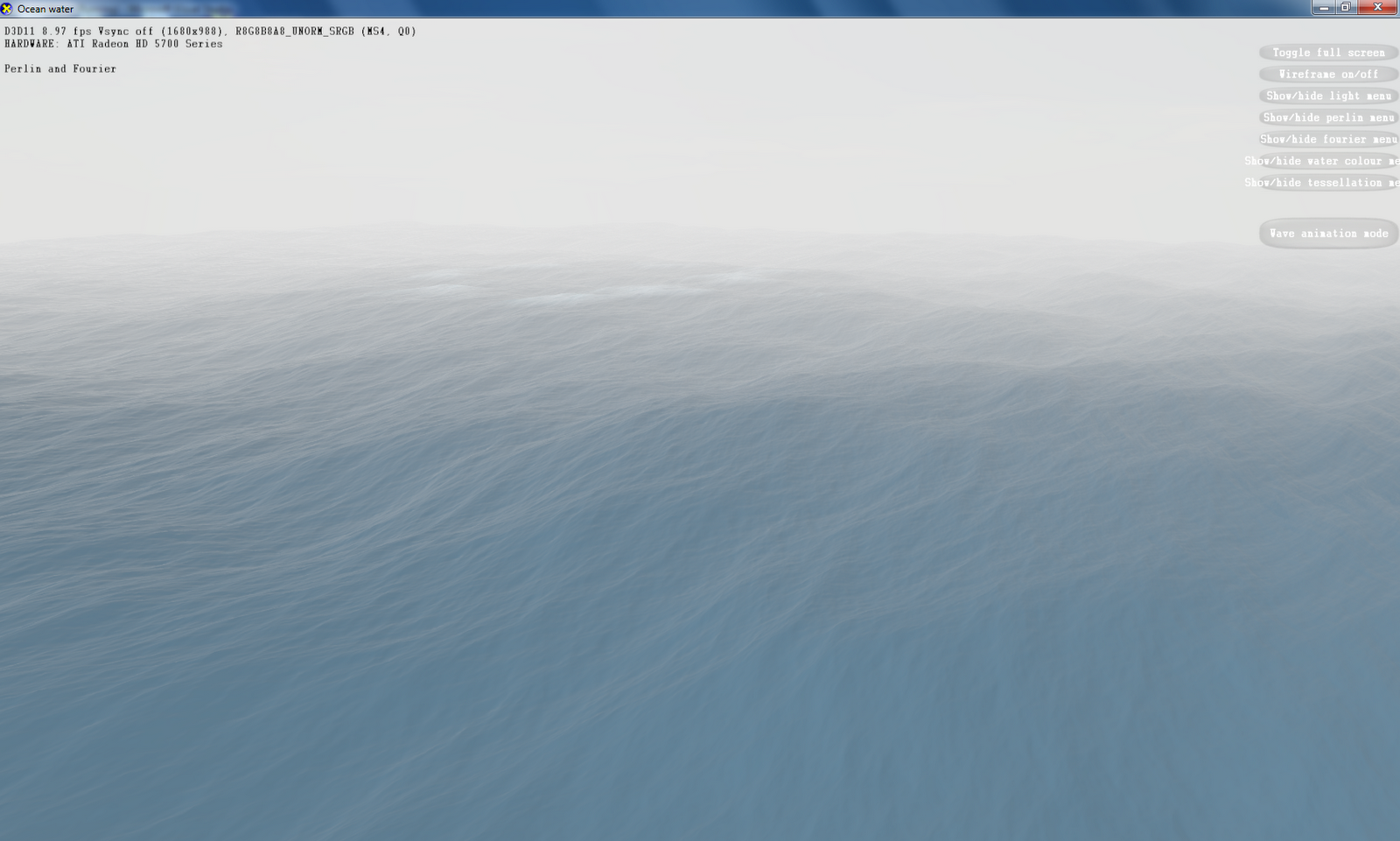 My Graphics Blog: OCEAN WATER RENDERING