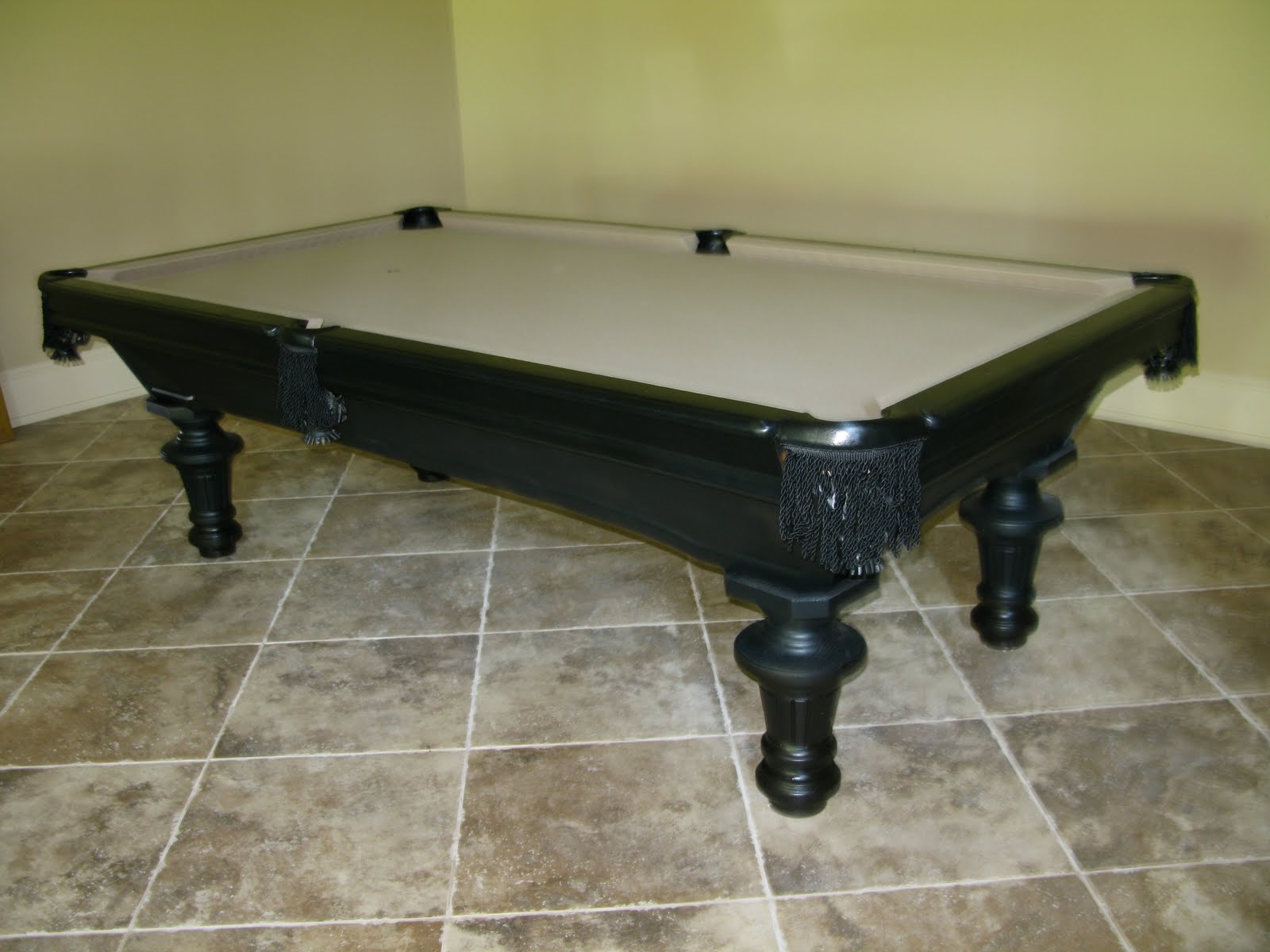 Projects Plenty: Pool Table Re-Do