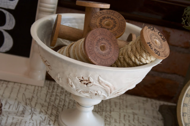 How to Make DIY “Vintage” Wooden Spools