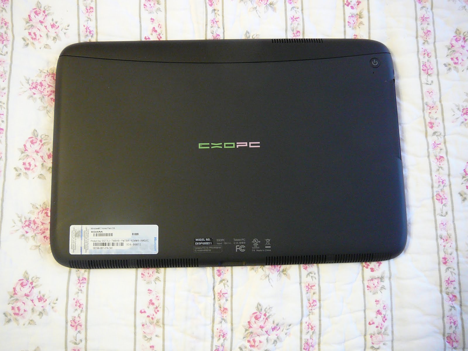 Occasional Brief Observations: ExoPC first look