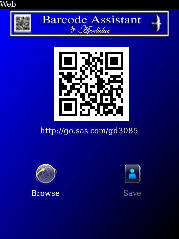 Occasional Brief Observations: Additional BB QR readers - III