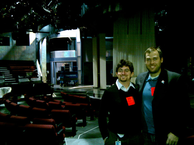 Oprah Studio - and the House Supplied Kleenex