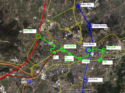 O Brácaro: Metro Braga-Guimarães: algumas ideias (II)