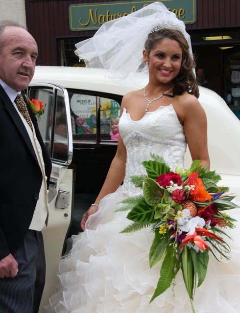 The Totally Tropical Wedding Day of Hazel & Barry Williams at St Chads ...