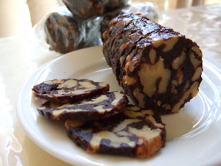 Bubblegum Adventures: Will's "Rolada" - Prune and Walnut Log