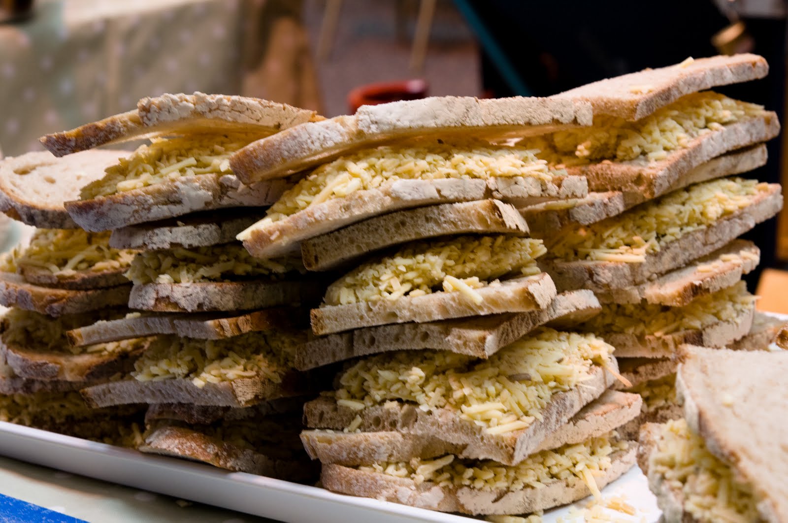 marmalade on cold toast: perfect cheese toastie