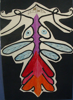 Erin's Blog: First Grade 7 art lesson