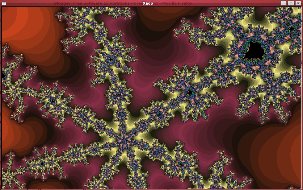 Free Software Explorations: Xaos, a fractal zoomer