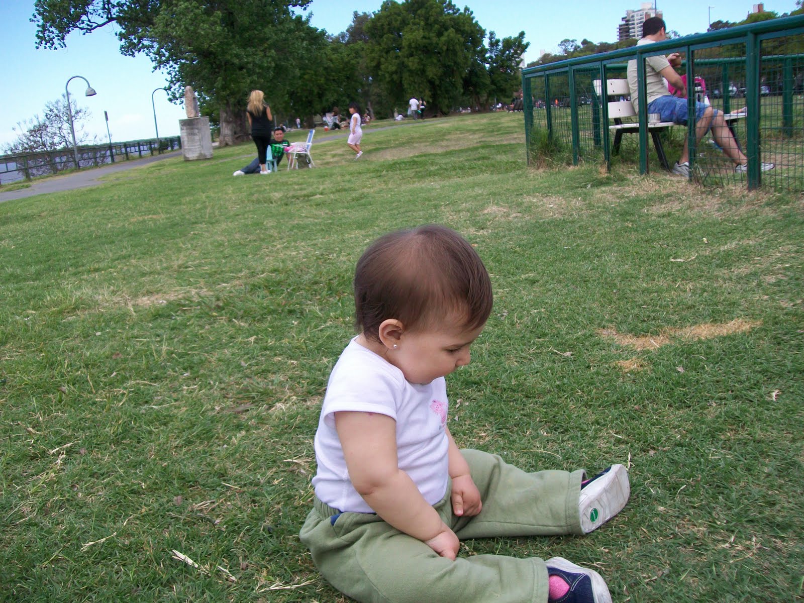 Por Cande... Y también Vicky: Con bebé y por el parque