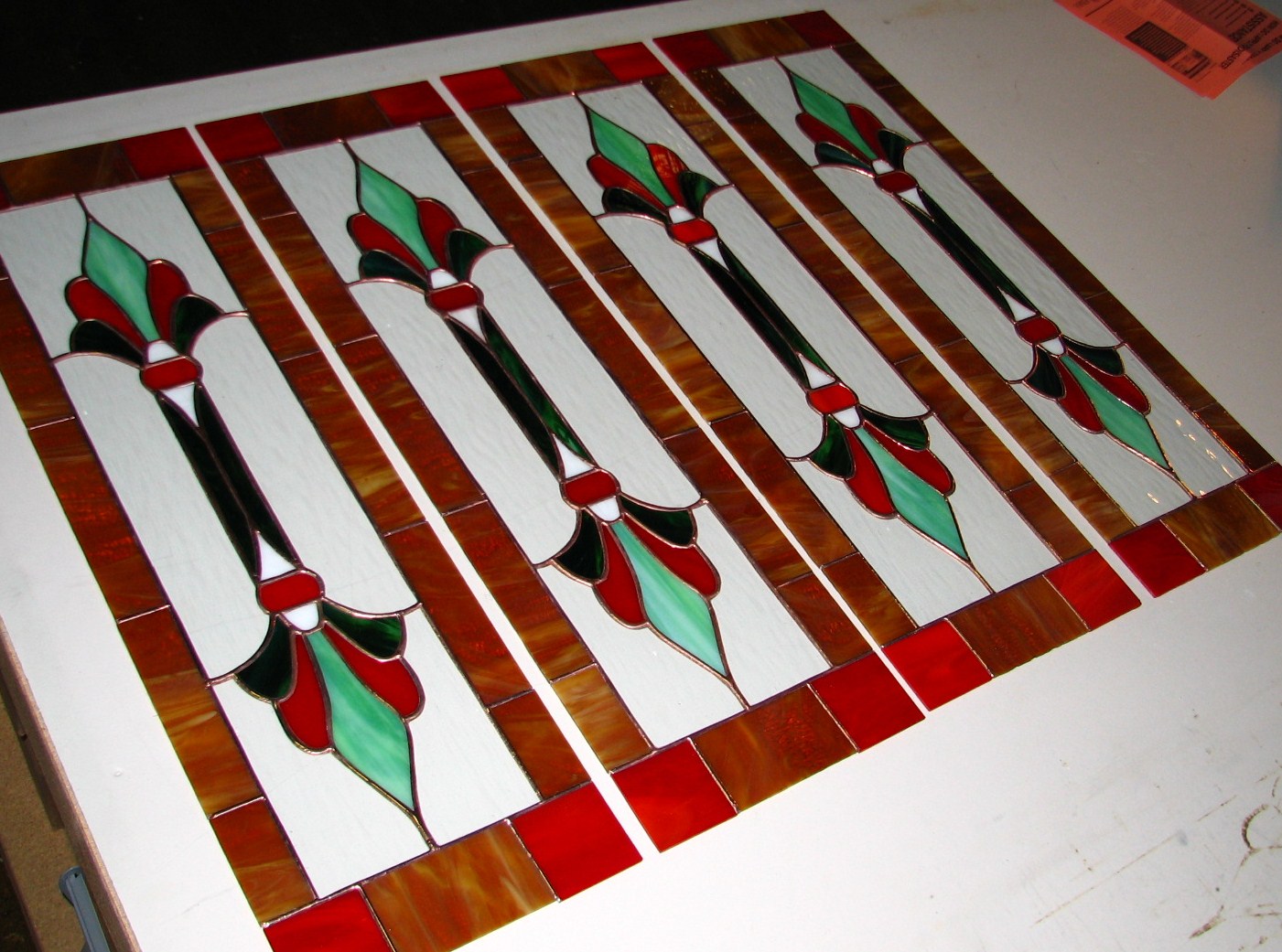 Sapphire Road Stained Glass