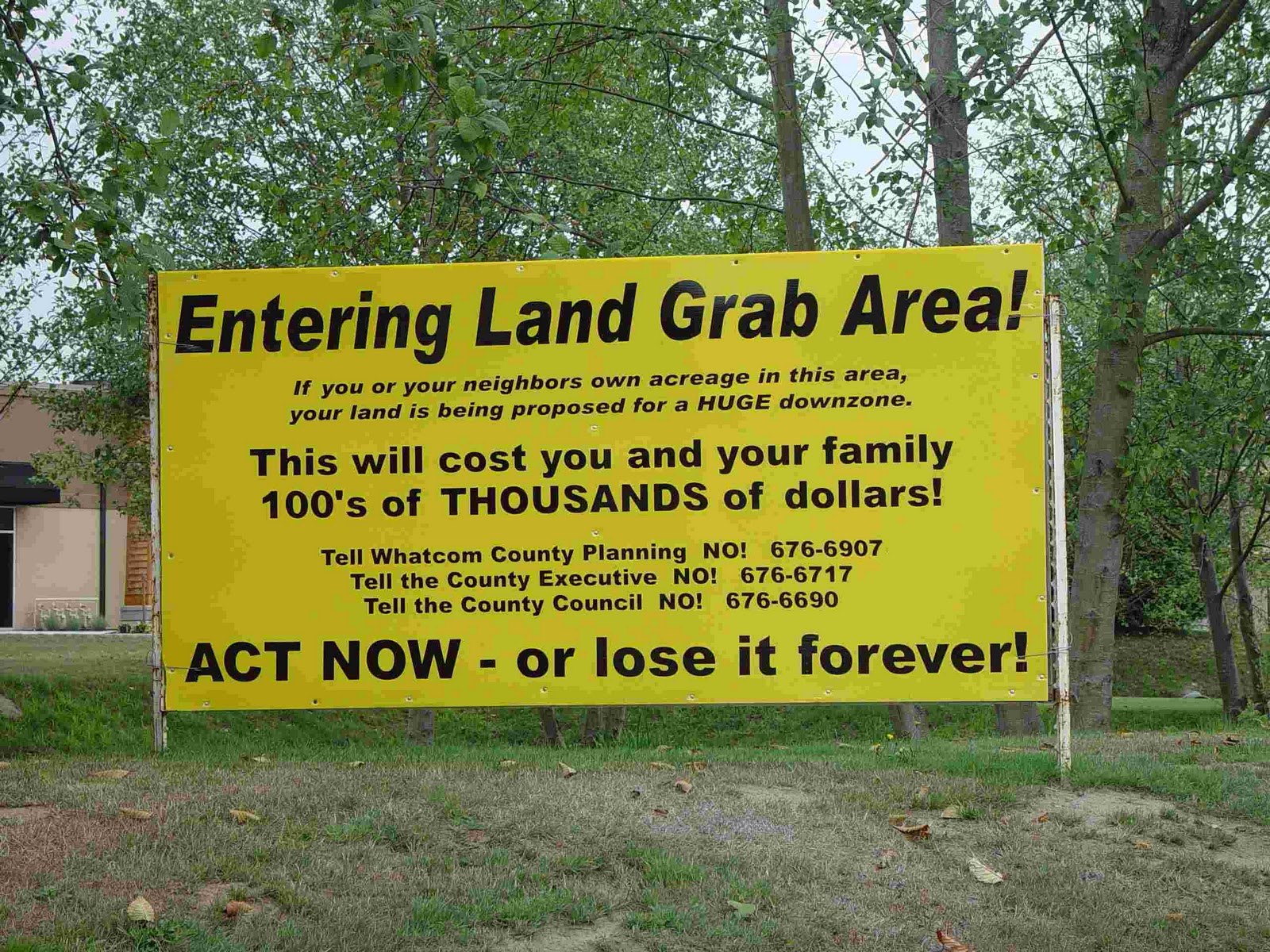 Birch Bay Blog: Pay Attention to OUR Land-use Issues