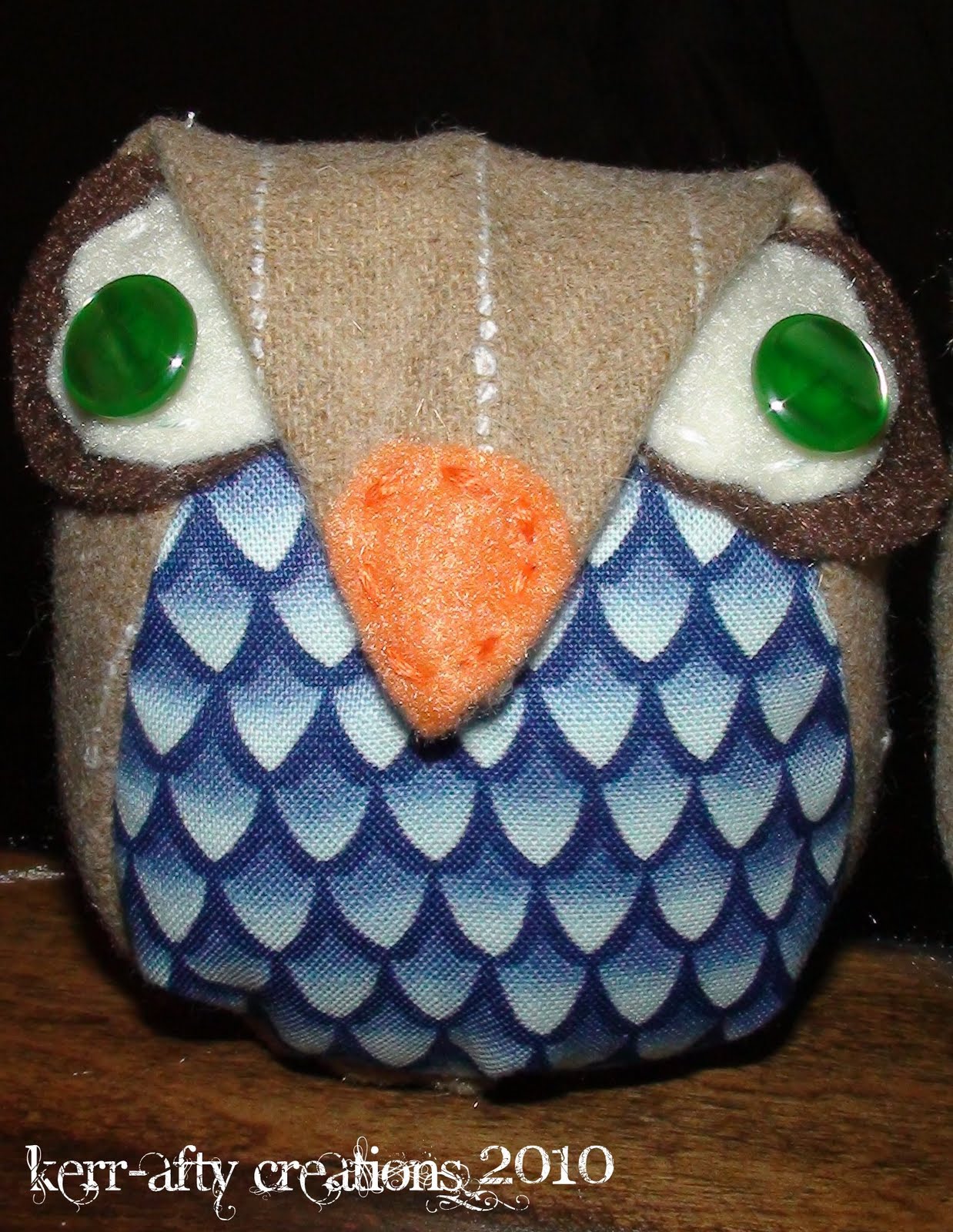 Kerr-afty Creations: What a Hoot!