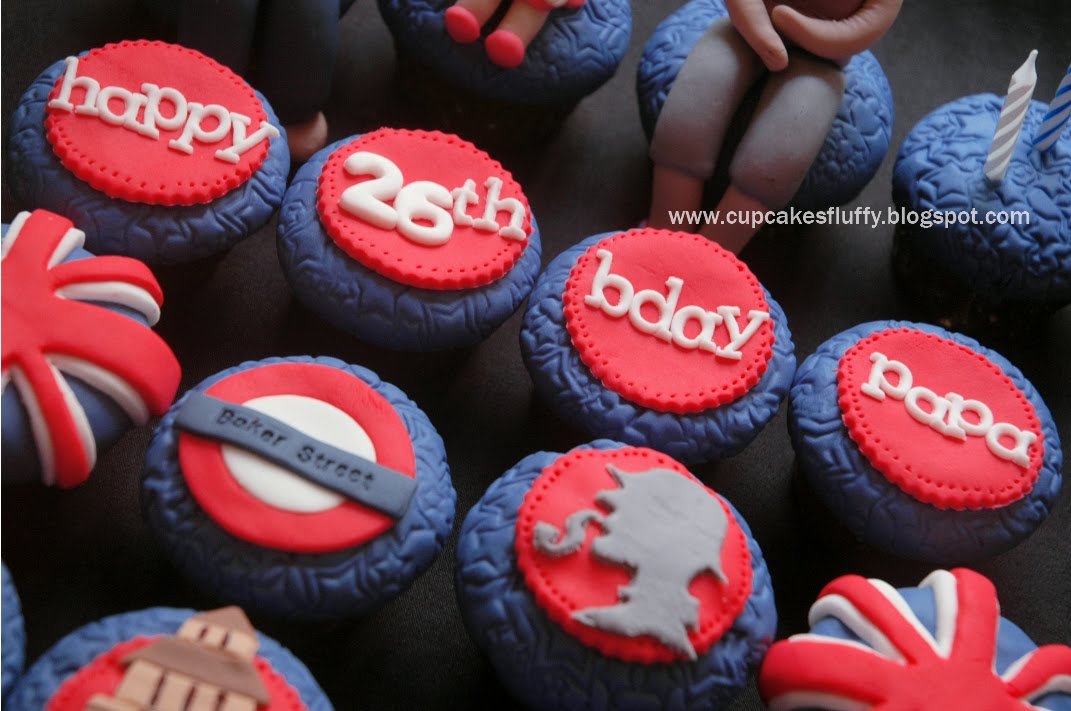 FluffyCuppy: England Cupcakes