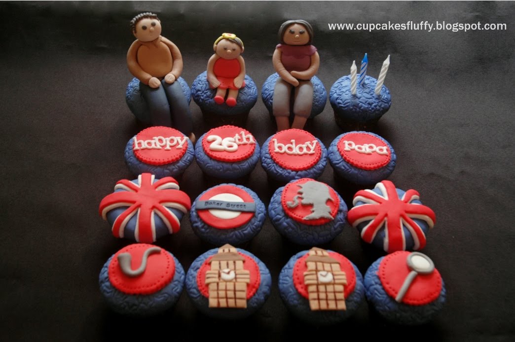 FluffyCuppy: England Cupcakes