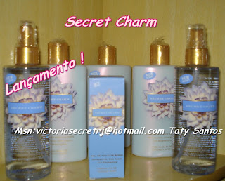 Taty Secret!: Nova Fragãncia Secret Charm