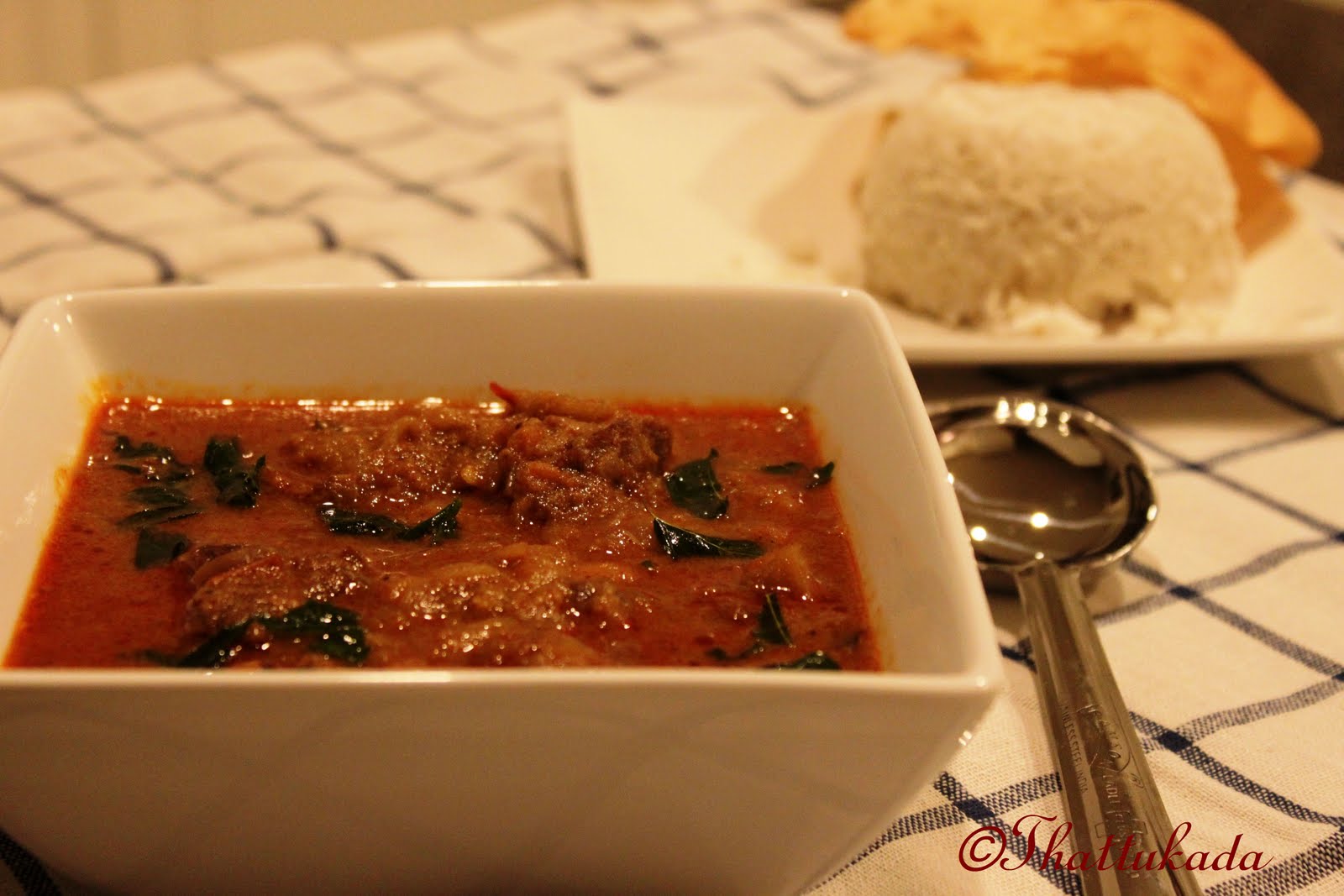 Nadan Mutton Curry | Thattukada