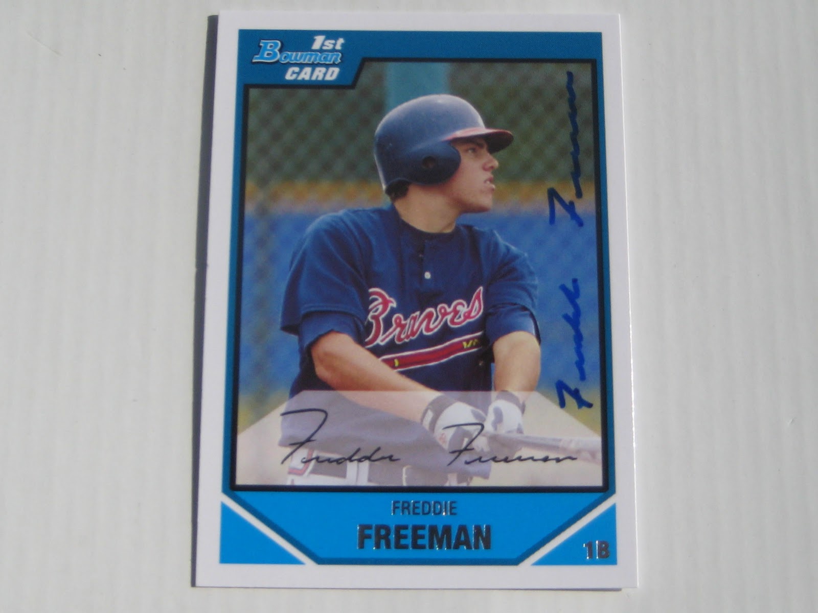 Autographed Cards: Atlanta Braves Autographed Cards