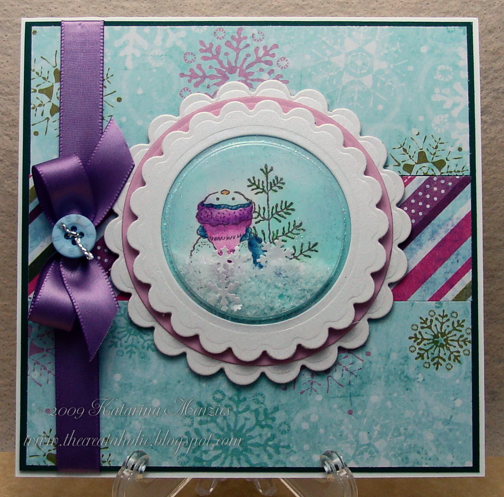 Watermelon Sugar: IO Shaker Card Challenge