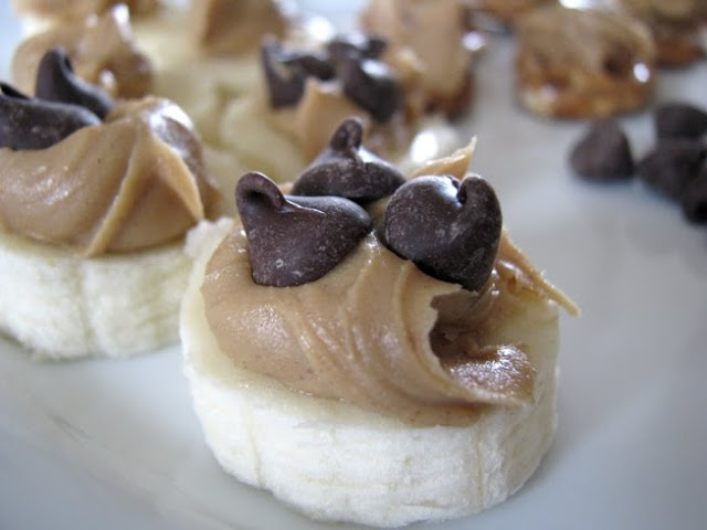 make happy: fun kid lunch: peanut butter canapés