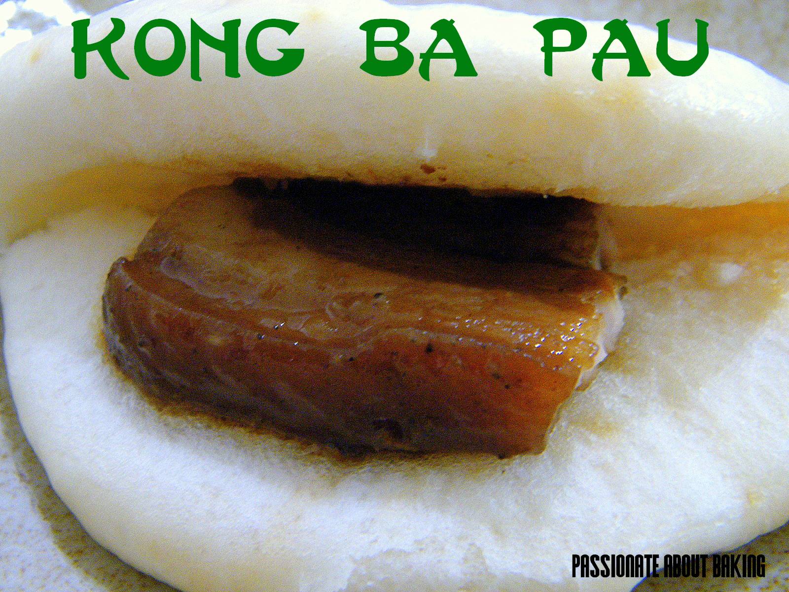 Steamed Slit Pau with Stewed Meat | Passionate About Baking