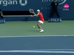 JUSTINE HENIN - The Most ARTISTIC Tennis Legend: Gifs animation part II