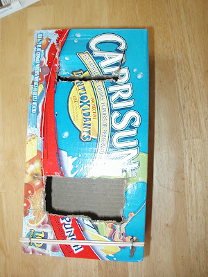 Blue Knights Boys' Club tm: Cardboard Box Bird Feeder