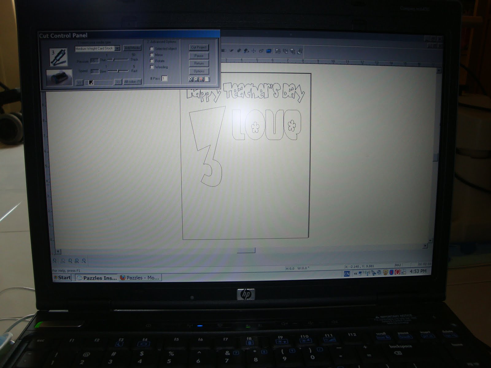 Reflect & Relate ...: MY NEW TOY ~ PAZZLES INSPIRATION CREATIVE CUTTER