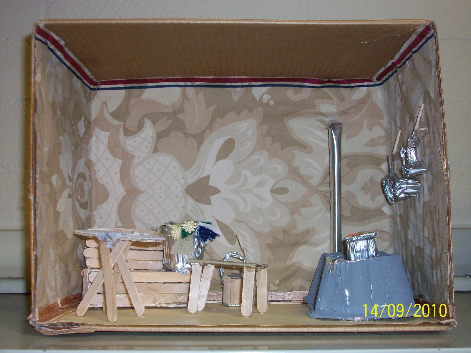 Pomona Public Library: Dioramas In the Children's Room