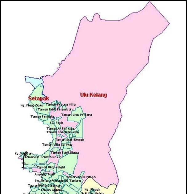 SKAD2063 URBANISASI DAN PEMBANGUNAN BANDAR: PETA MUKIM AMPANG JAYA