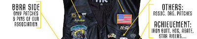 Live to Ride: Vest patch placement "Protocol"