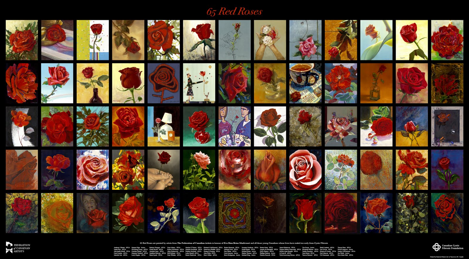 Trish Armstrong-Gibson: 65 Red Roses
