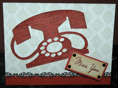 Creations By Christie: Phone Card with FREE SVG