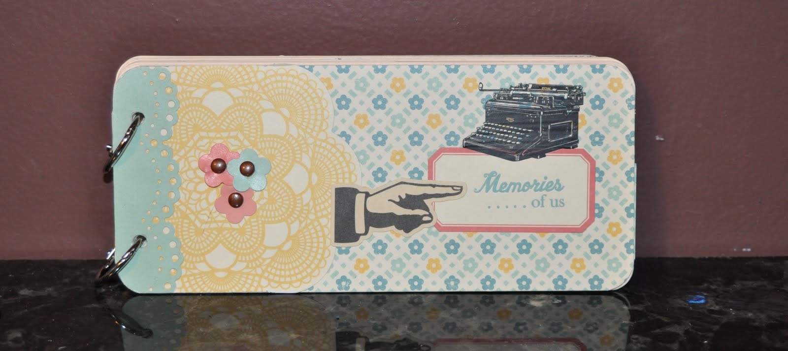 Creations By Christie: Vintage Mini Flash Card Book