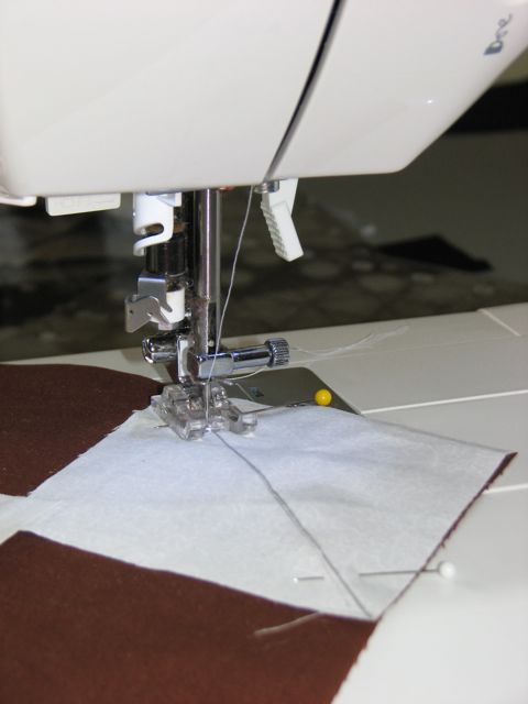 The Crafty Quilter's Closet: Football Block--Tutorial