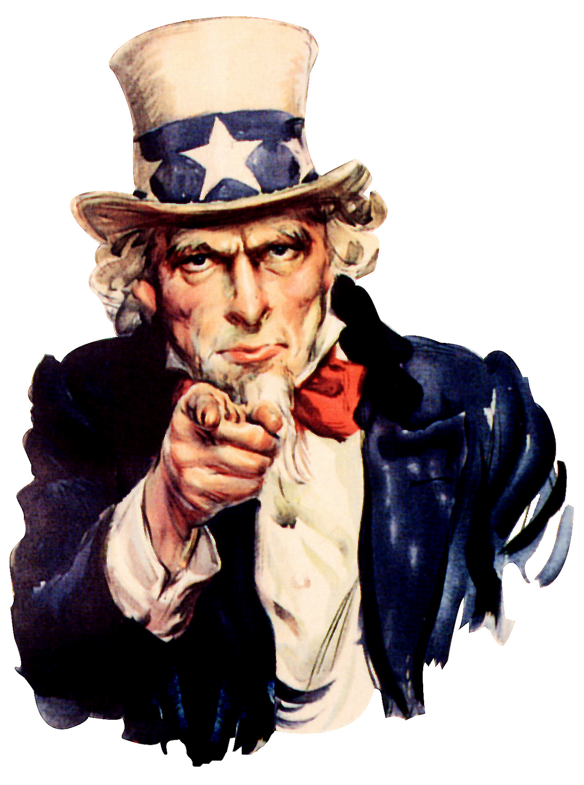 Vintage Ephemera: Uncle Sam recruiting poster, 1917