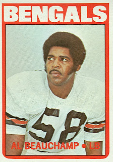 1972 Football Cards: Cincinnati Bengals