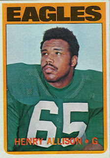 1972 Football Cards: Philadelphia Eagles