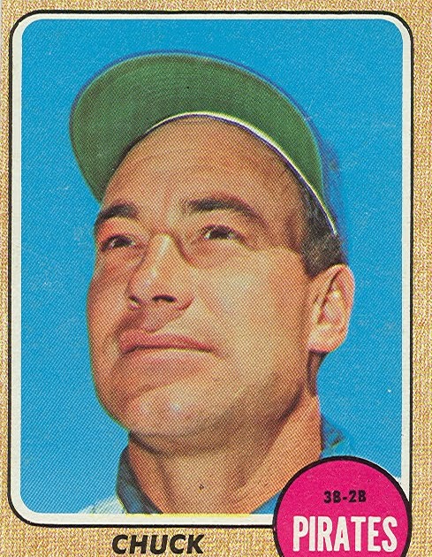 1968 Topps Baseball: Final Card: Chuck Hiller