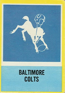 1967 Football Cards: Baltimore Colts