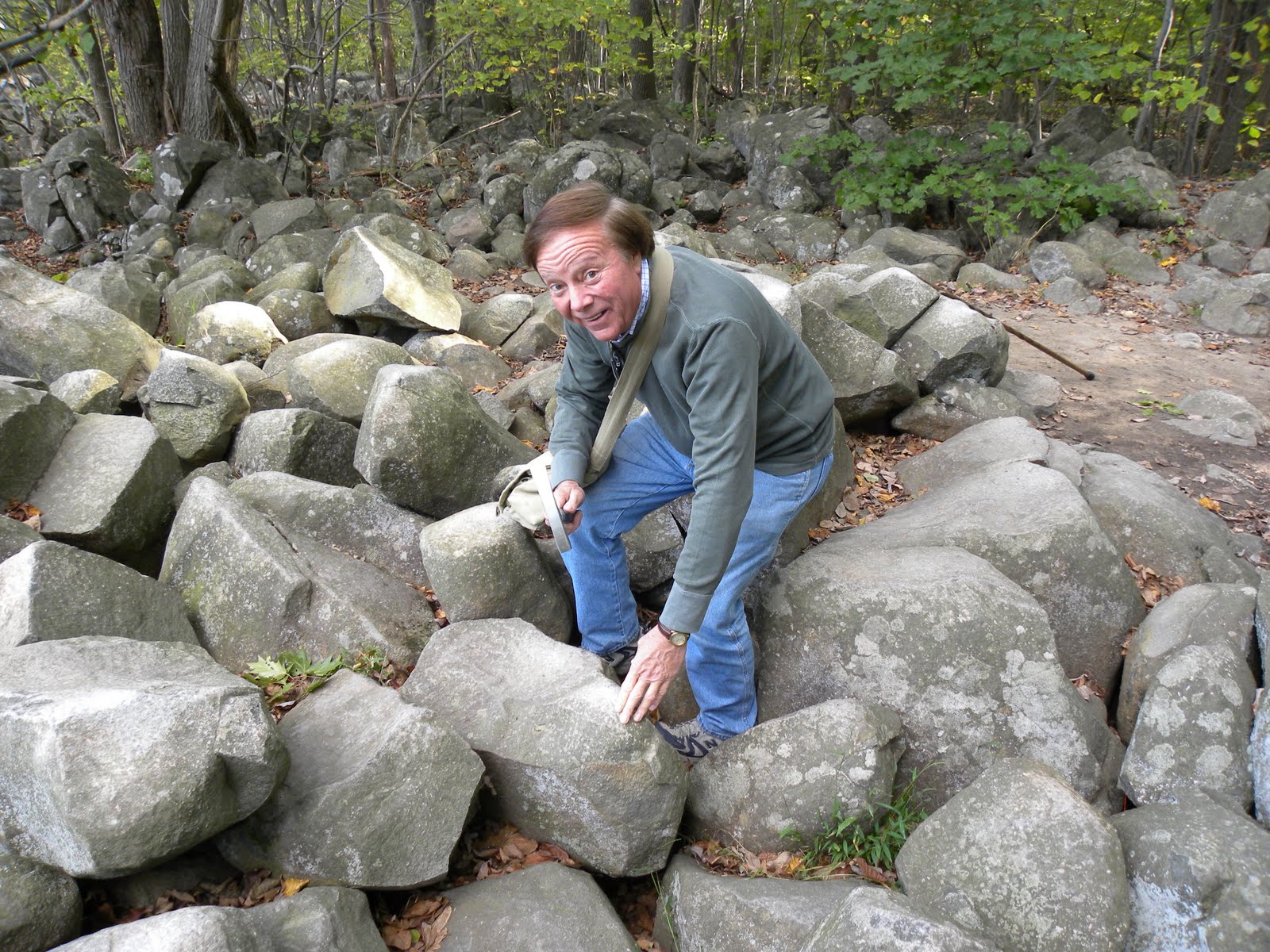 Kathy's Travels: Ringing Rocks Park, Bucks County PA