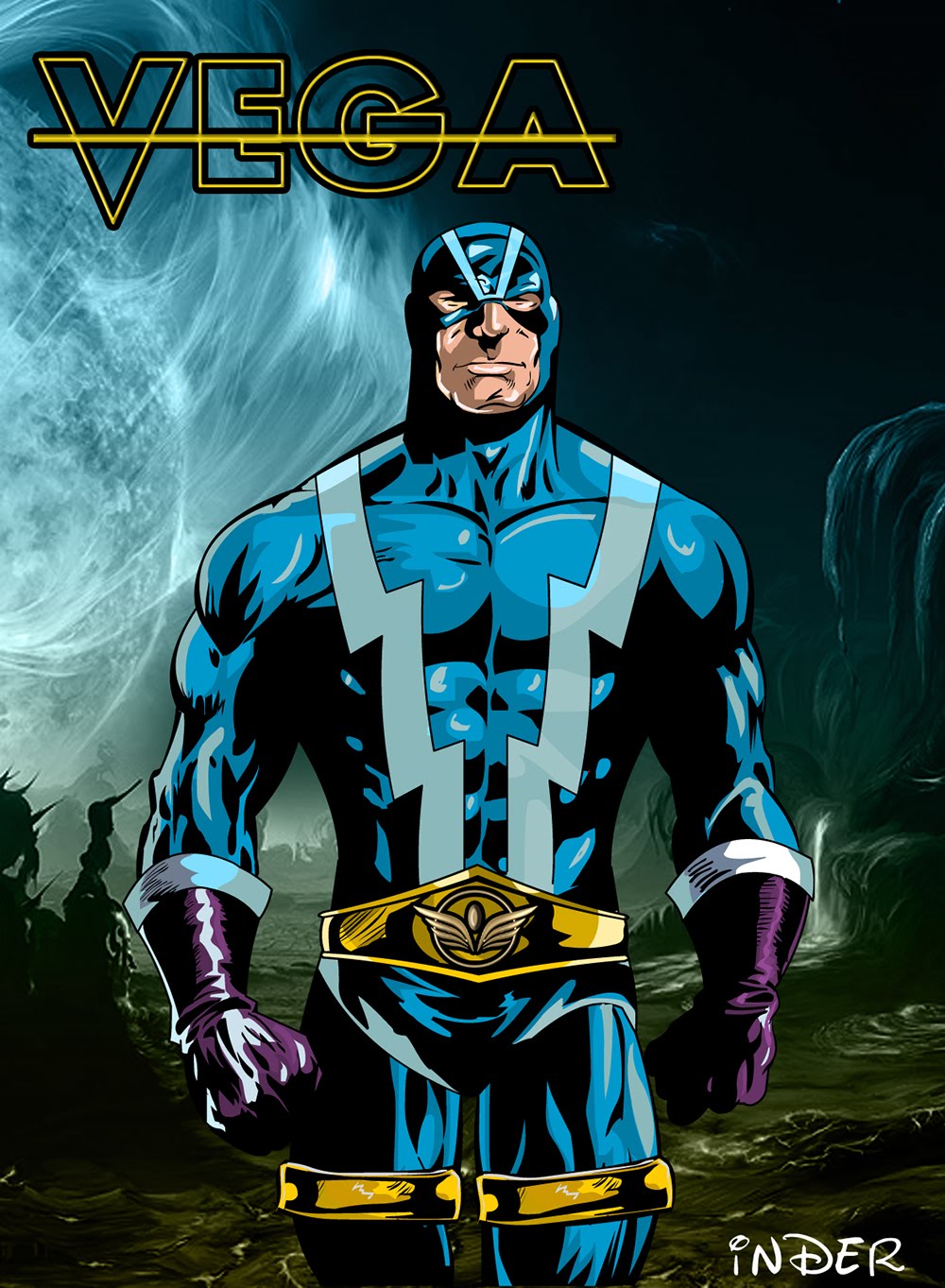 Vega Hq Poster - Superhero Artwork