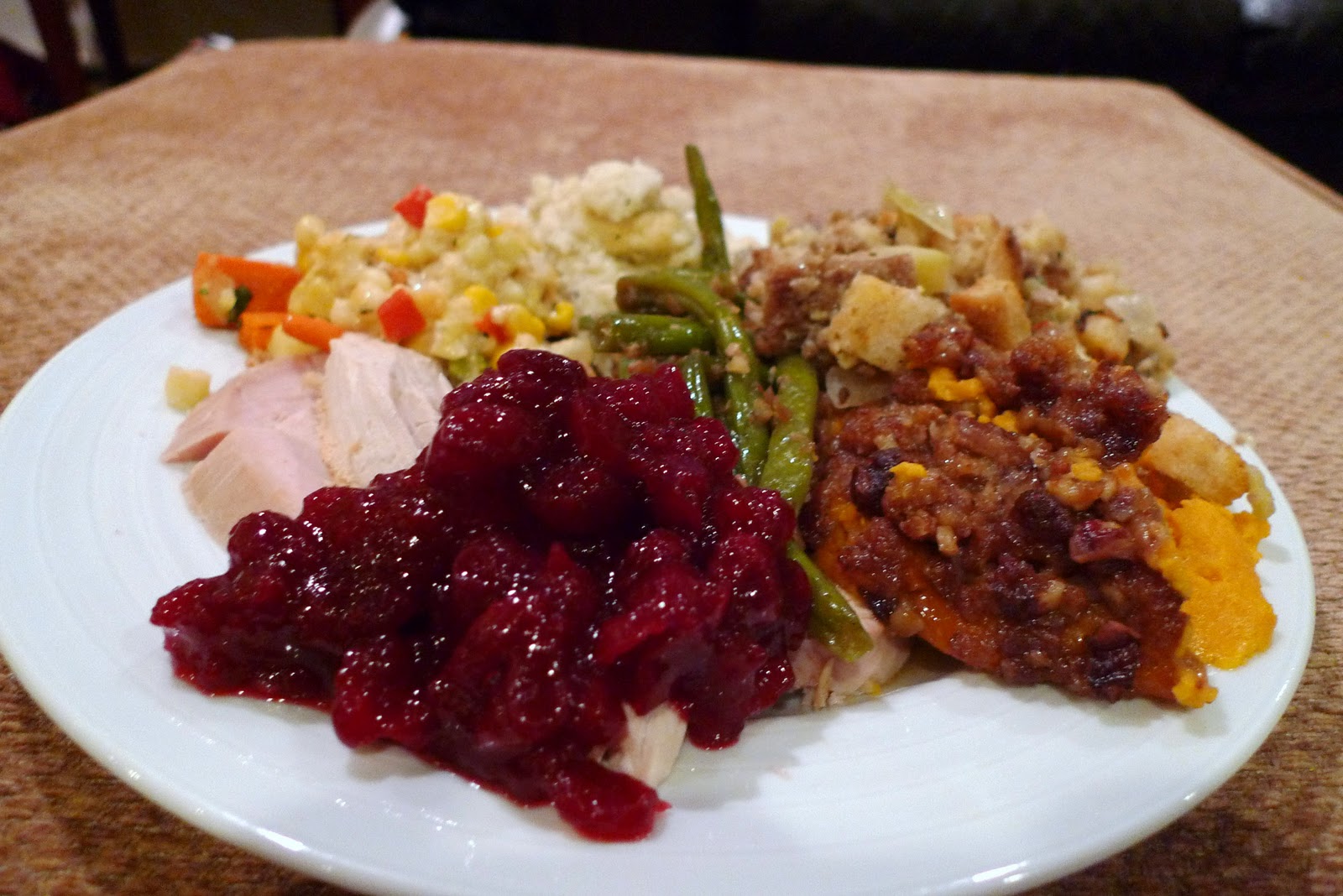 All That Glitters...: Thanksgiving Plate
