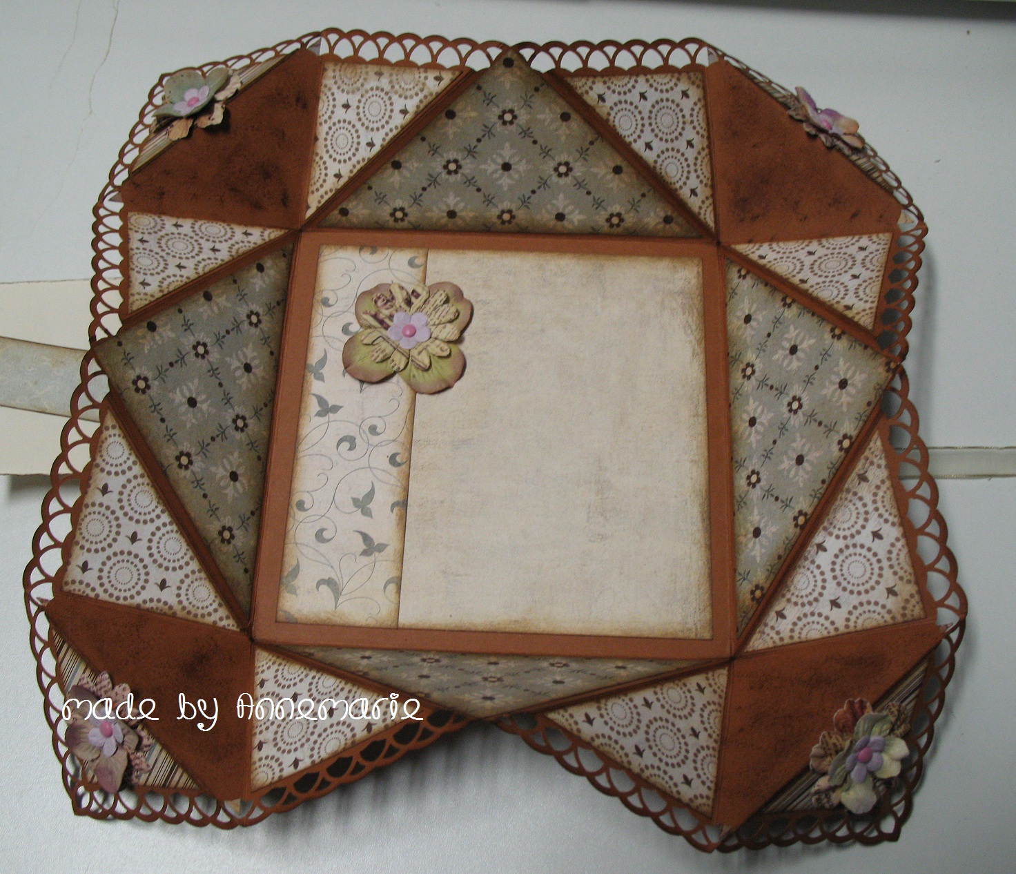 Annemarie's scrap dingen: Folding card